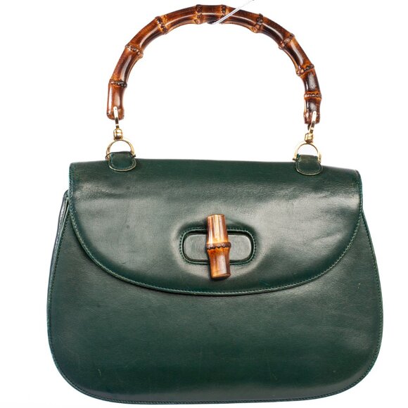 Gucci | Bags | Authentic Vintage Gucci Bamboo Top Handle Bag | Poshmark